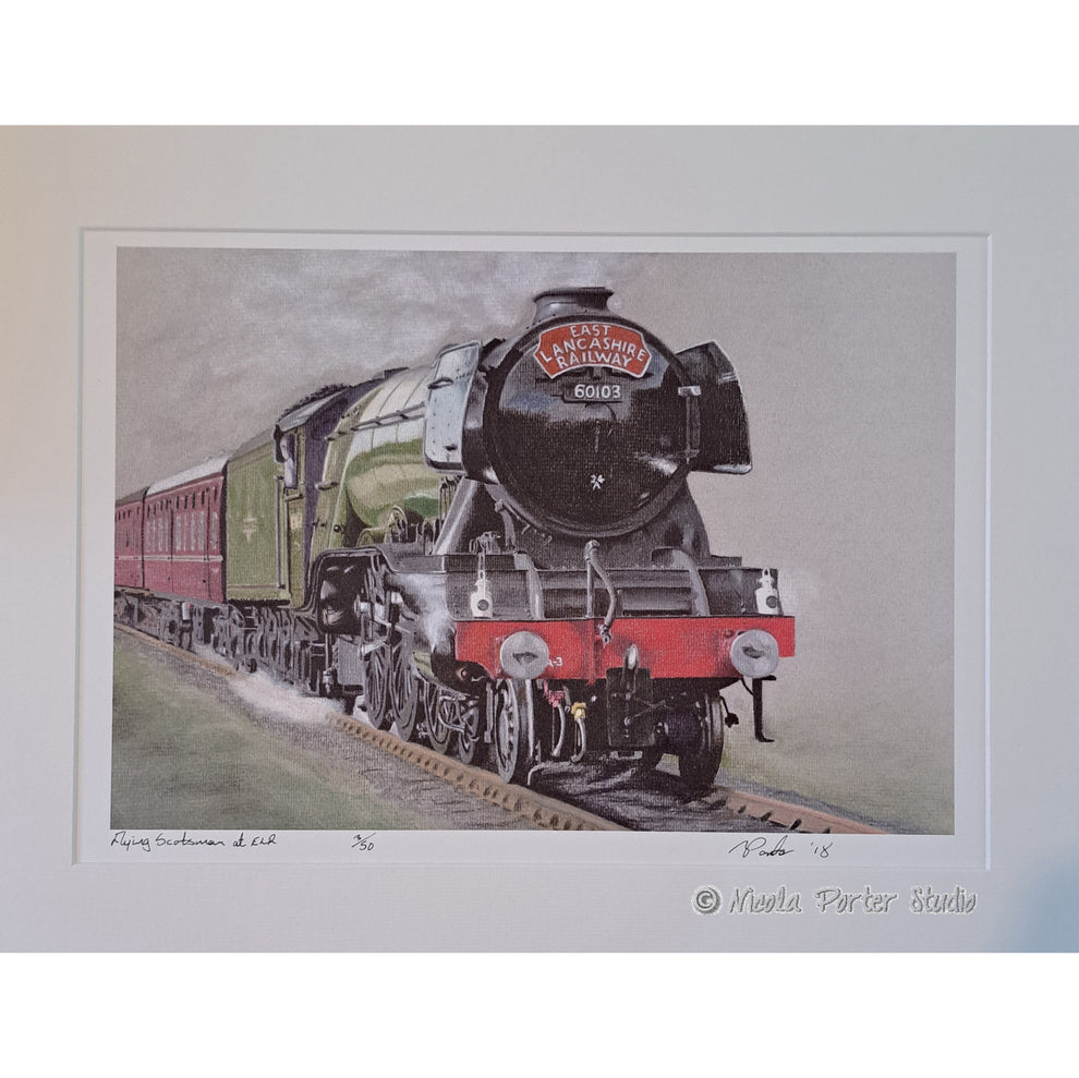 Flying Scotsman - Limited Edition Print – Nicola Porter Studio